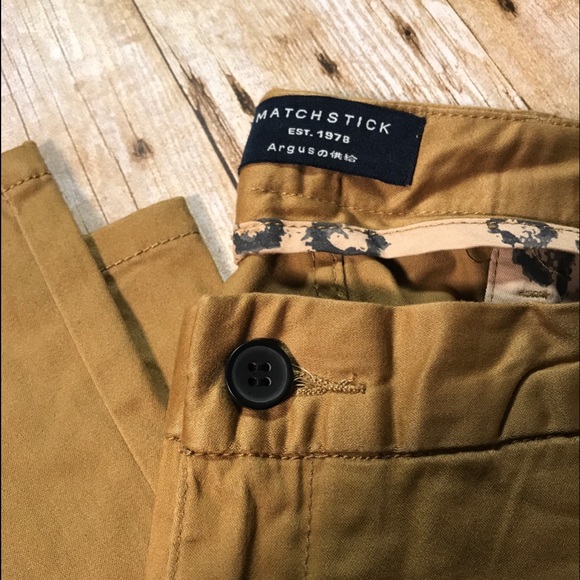 Matchstick | Pants | Mens Slim Fit Chinos By Matchstick Size 36 | Poshmark